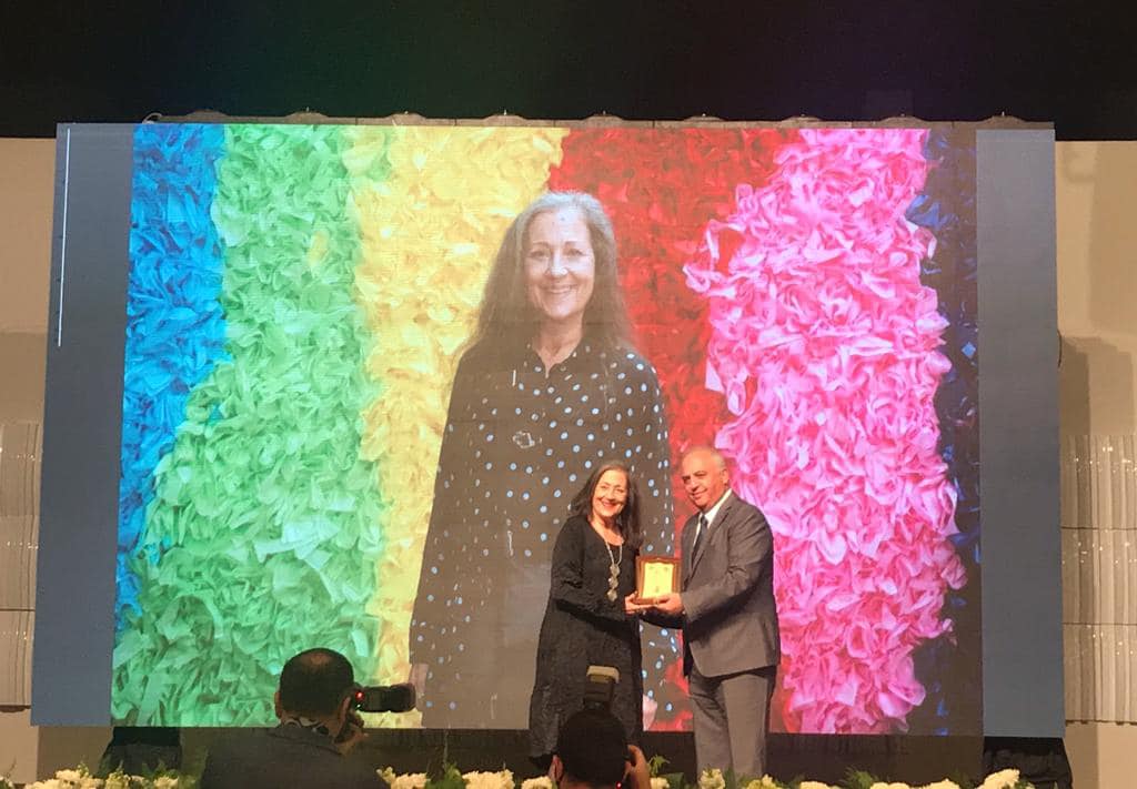 ASD - Dr Nadra Assaf receives Lifetime Achievement Award - AL SARAB ...
